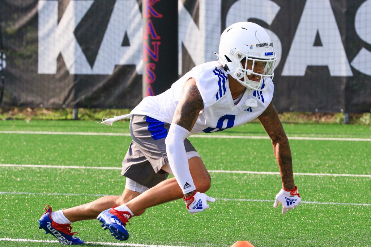 Photo Gallery: First day of fall training camp for Kansas football - KU ...
